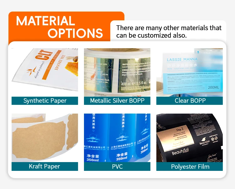 YIMU Shiny Pantone Gold Printing Stickers Custom Eyeshadow Palette Lip ...