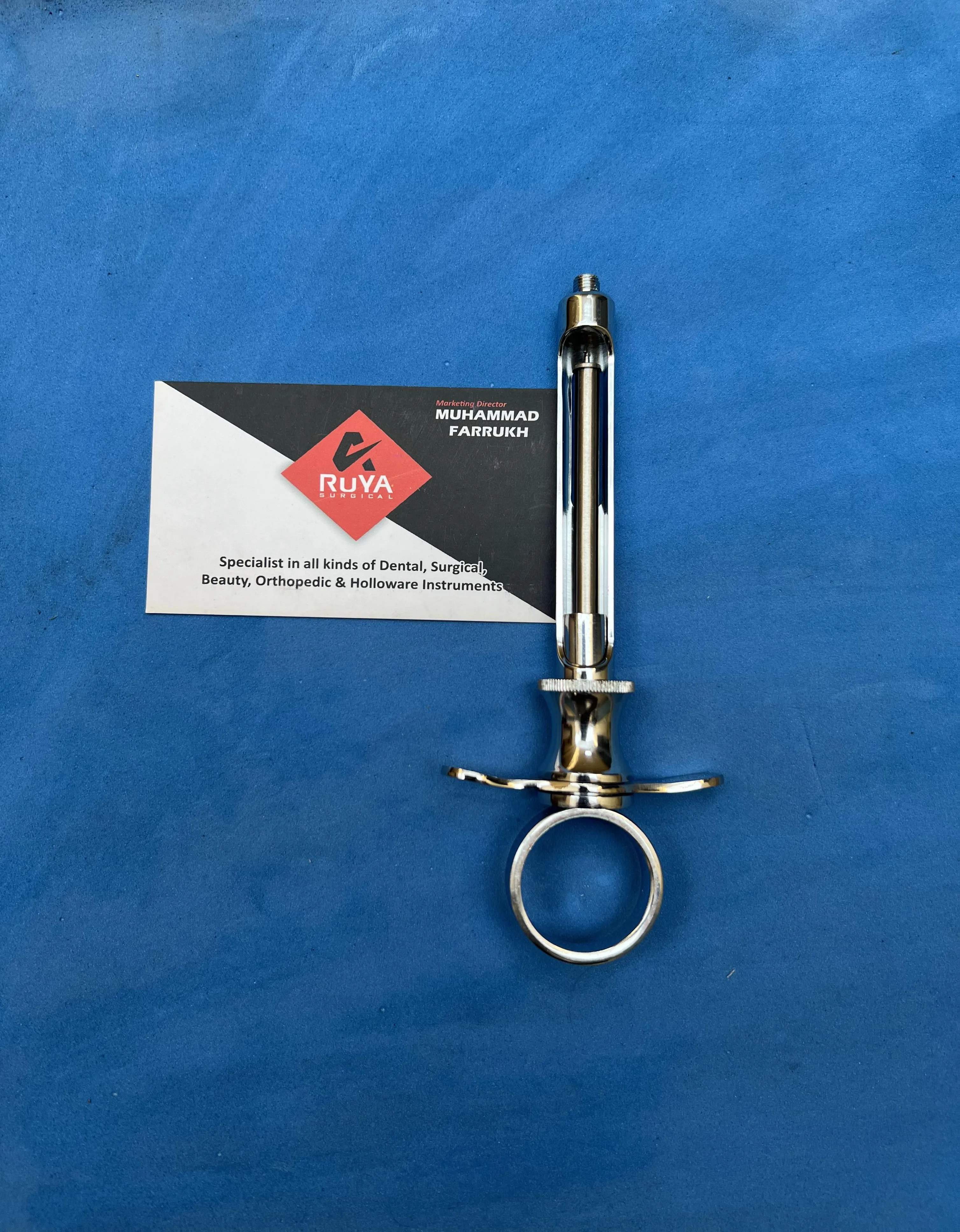 Dentist Lab Tools Orthodontic Oral Dental Self Aspirating Syringe 1.8ml ...