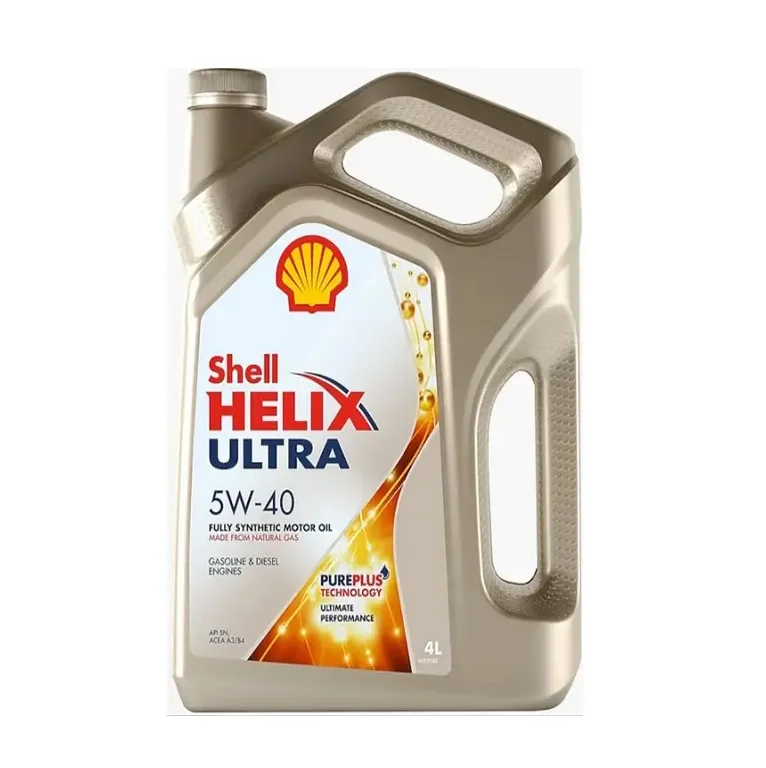 Shell HELIX ULTRA 5W-40 Full Synthetic Motor Oil Lubricant 4 Liter ...