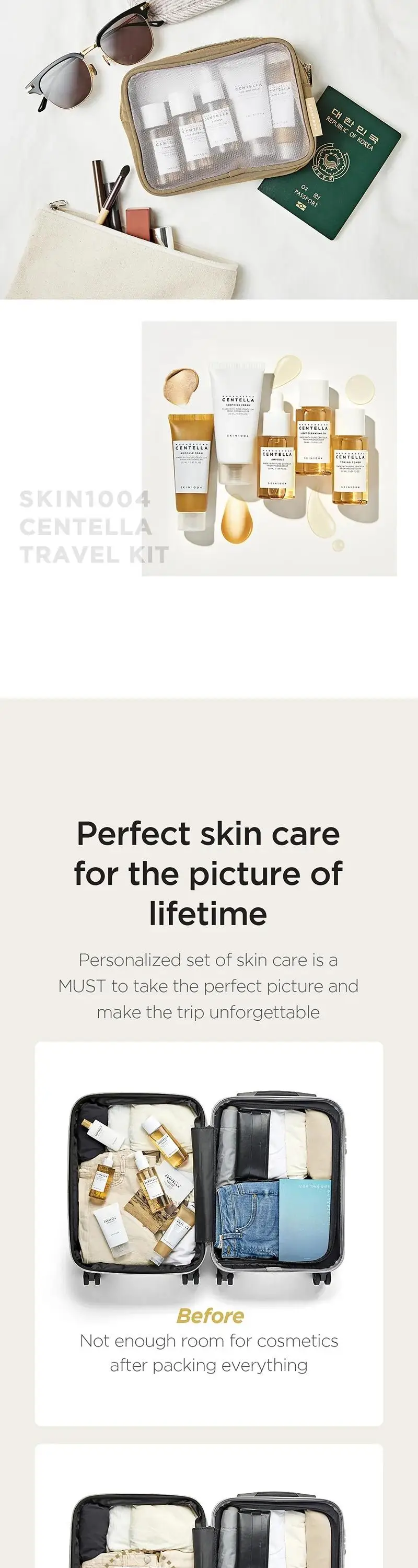 Korean Skin Care Beauty Products - Centella Skin Care Sets