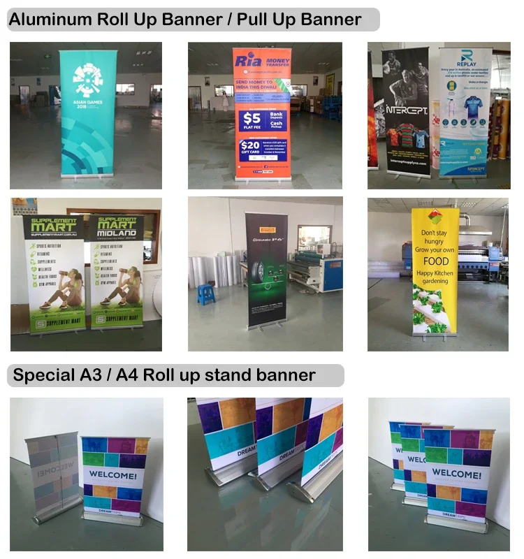 Retractable Banner - Portable Digital Printing Advertising