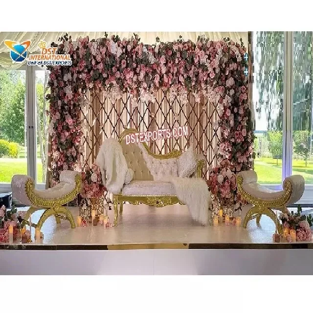 Italian Wedding Reception Stage Sofa Set Unique Modern Design Reception ...