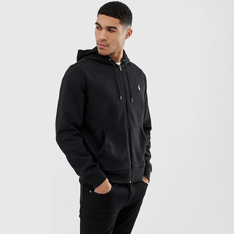 oem custom logo heavyweight zip up hoodie 500gsm drop shoulder ...