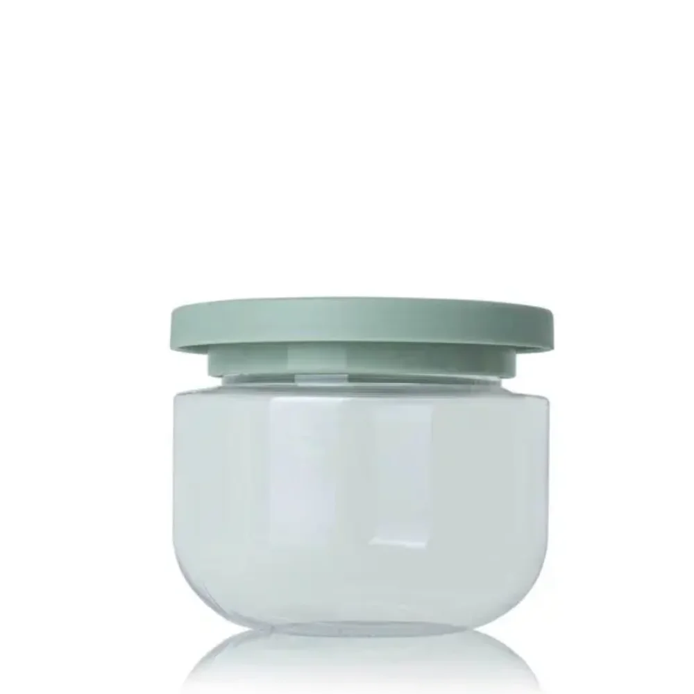 Wide Mouth Plastic Jar,Beautiful Transparent Plastic Jar. High Quality Plastic Cosmetic ...