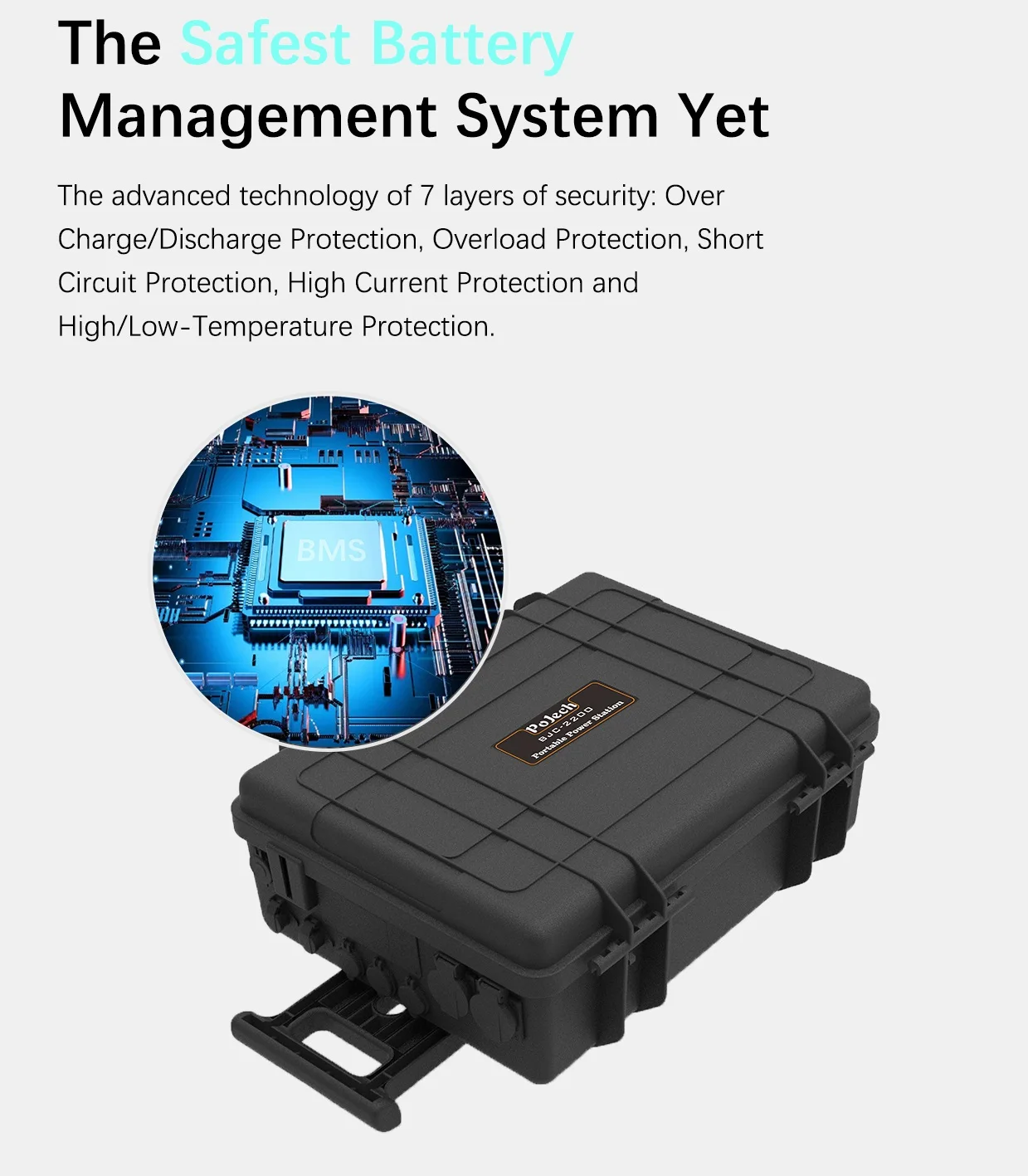 BJC-2200 Power Station - 2150WH Portable Outdoor Solution