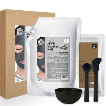 Oem/odm 100g Iloje Jewel Modeling Mask Aurora Black Pearl 1kg Korean ...