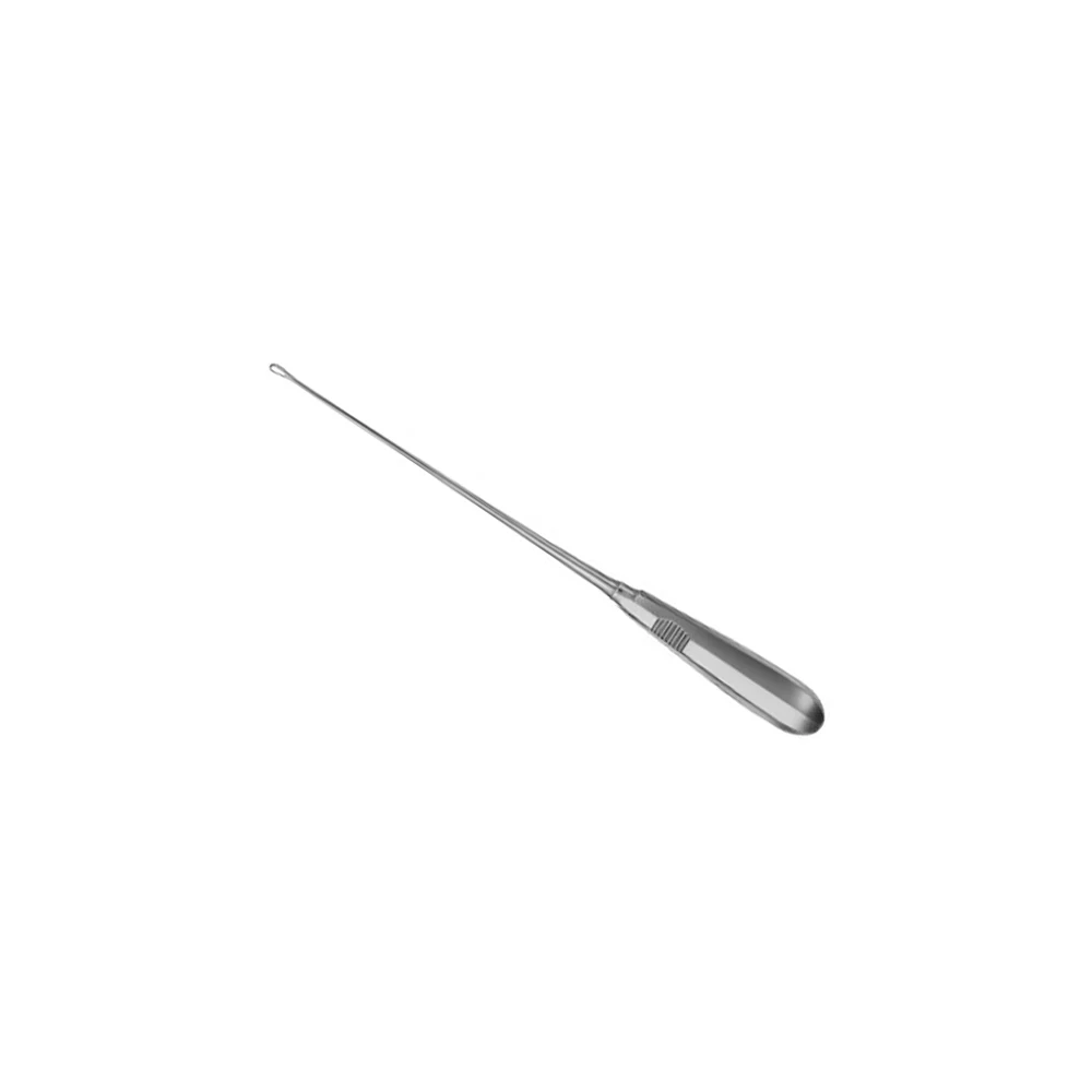 Recamier Uterine Curette 300 Mm 11.34" Rigid Sharp Fig 0 Width 7.5 Mm ...