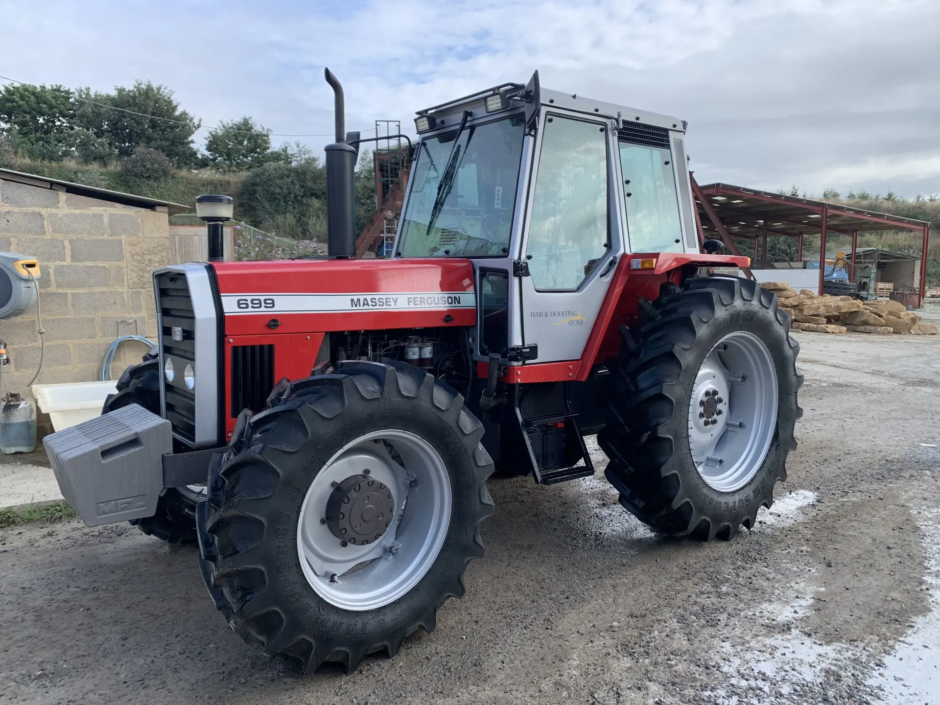 Massey Ferguson Tractor Mf 385 And Mf 390 Agriculture Machine Farm ...