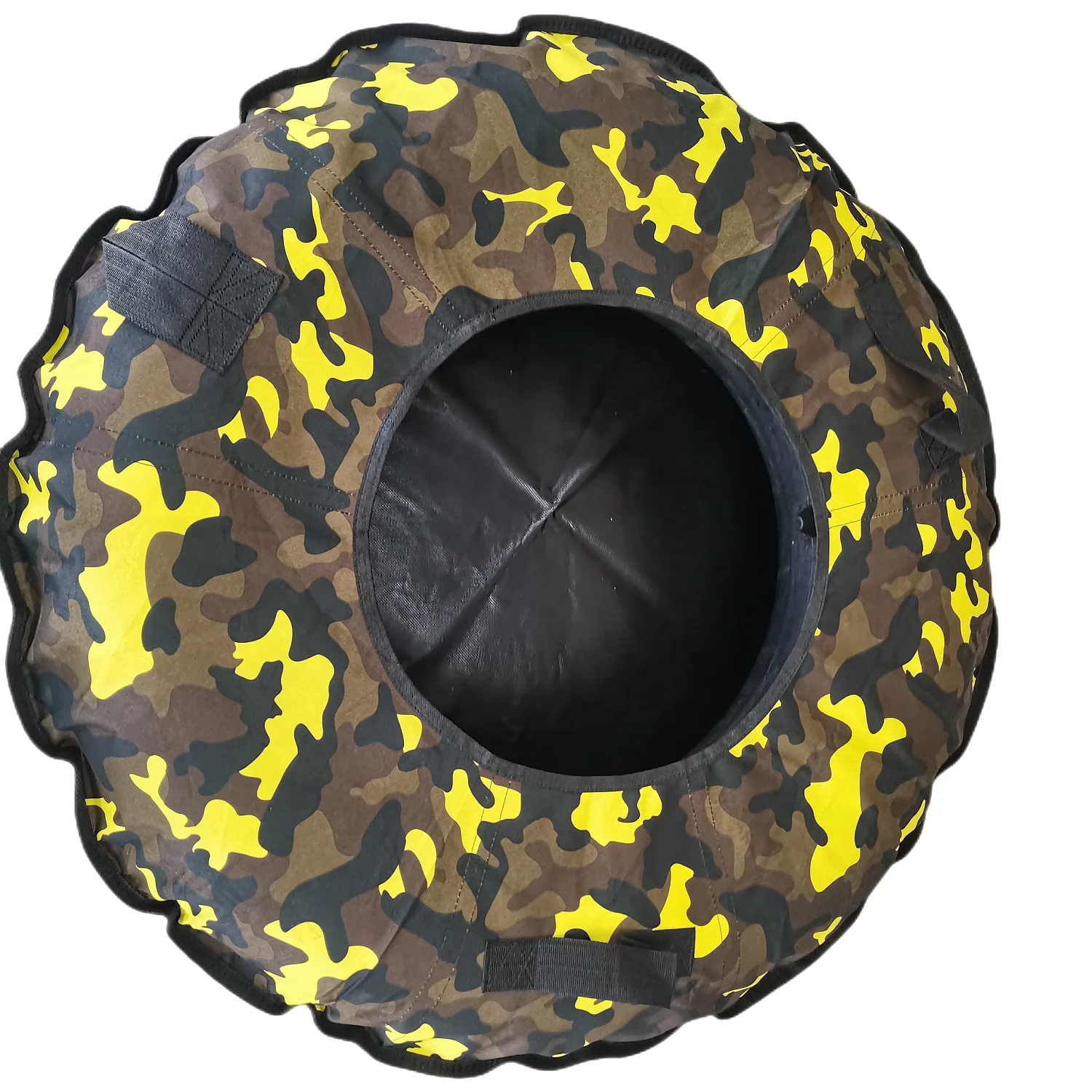 High Quality Large Inflatable Hard Bottom Pvc Snow Tubing Sledge Sled ...