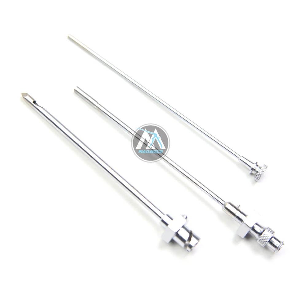 COPE Pleural Biopsy Needle Set Outer needle 10GA, square cut, tapered ...