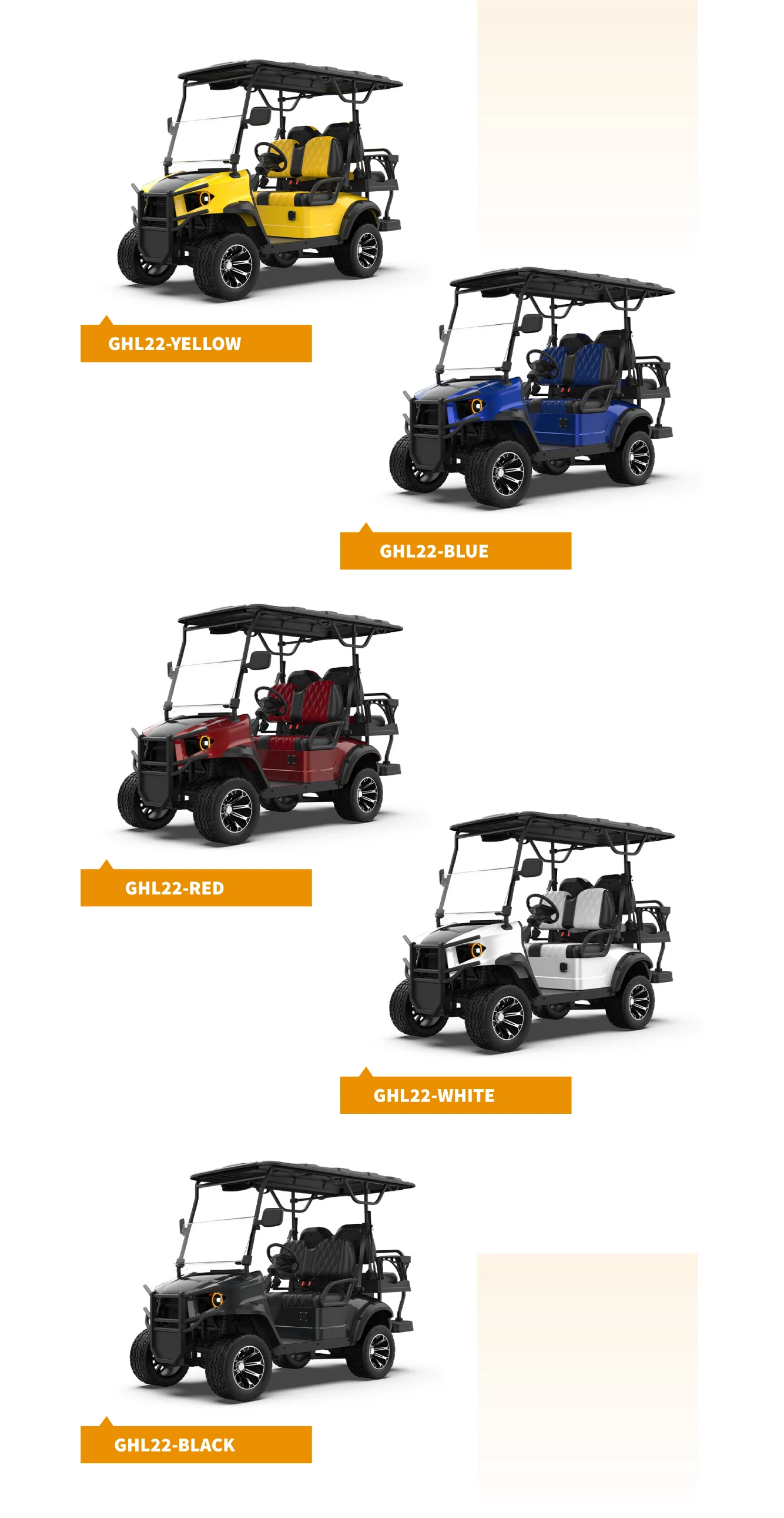 Fastest Electric Golf Cart Four Seater Golf Cart Batteries For An ...