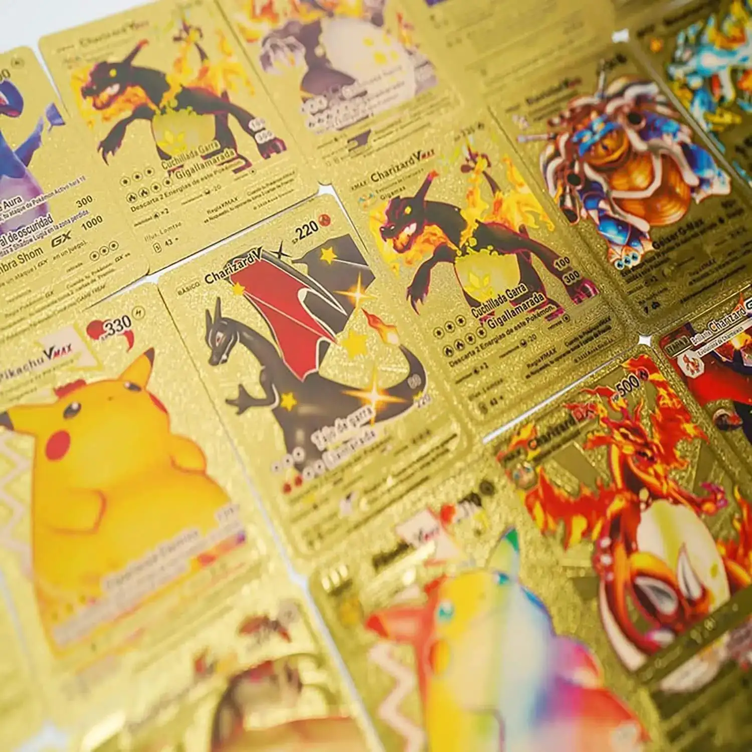 Best Selling Venusaur Gold Poke Mon Cards 55 Pcs Poke Mon Booster Box ...