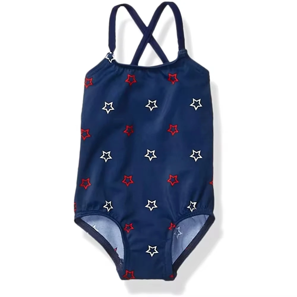 2022 New Design Kids Girl One Piece Swimwear Custom Fashionable Family ...