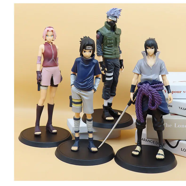 Shippuden Anime Action Figures Hatake Kakashi Uchiha Sasuke Uzumaki ...