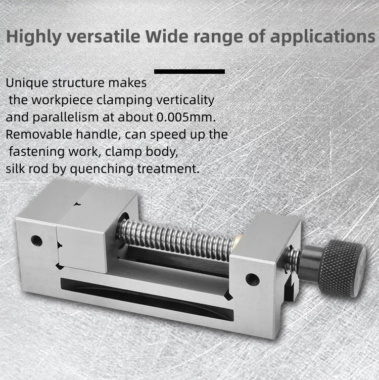Hydraulic Vise Workholding Precision Machine Tools Vise For Cnc ...