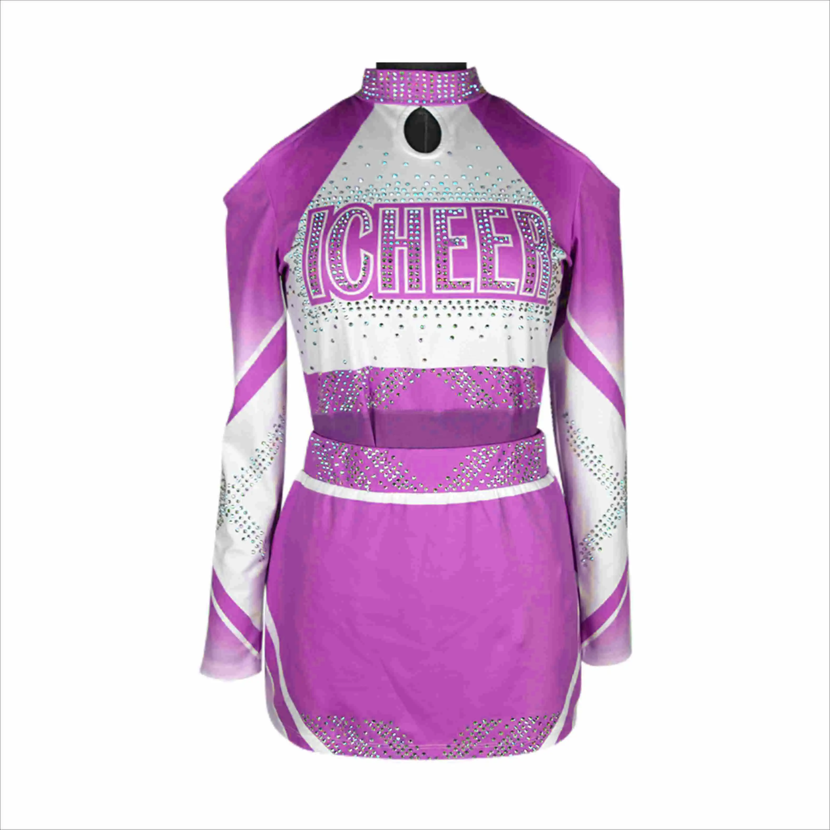 Custom Design Sublimation Cheerleading kids set dance wear Sublimation ...