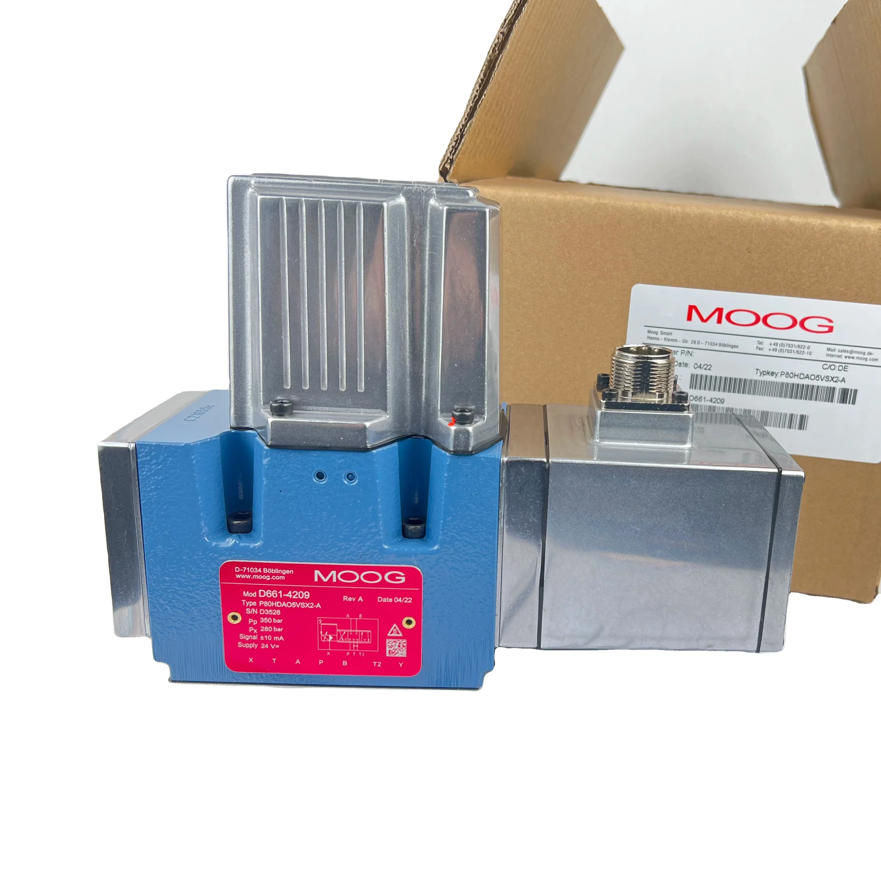 Moog Servo Valve D681z4715b D681z4722b D682-4003a D682z4875 For ...