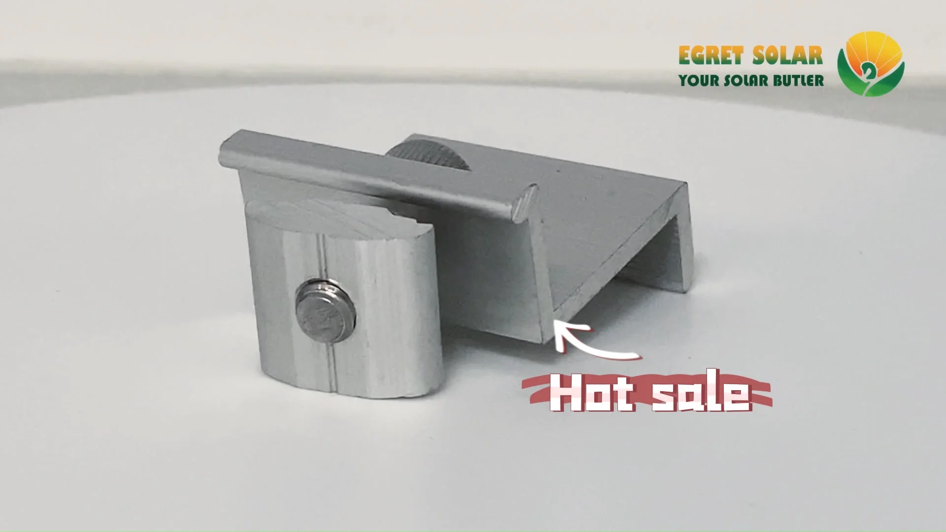 Aluminium Solar Panel Mounting System End Clamp - Buy Solar Mounting ...