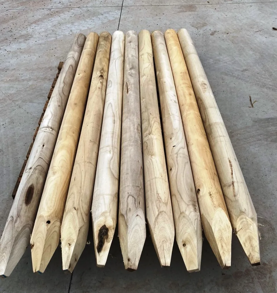 Alibaba.com: Wooden Stakes Wood Pole for Garden, Farm, and Tunnel ...