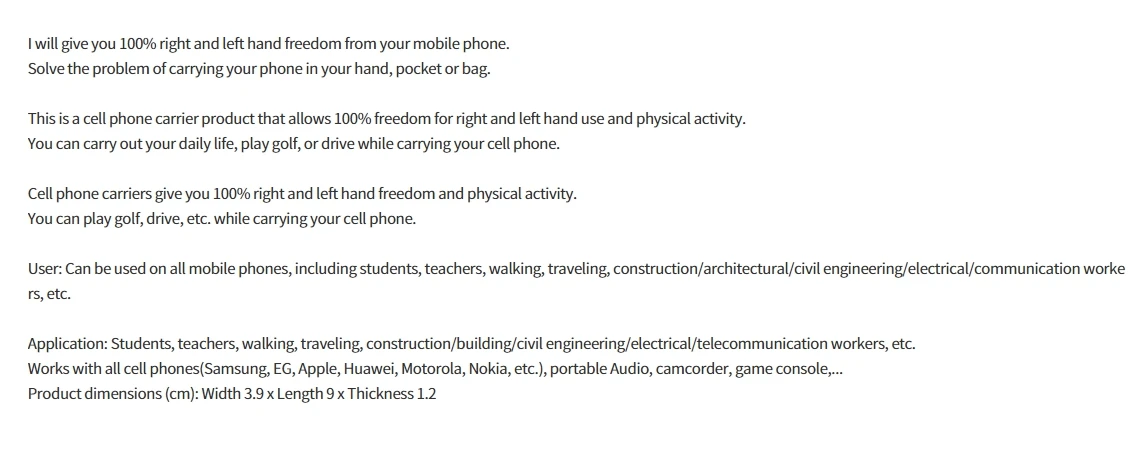 Boro Clamp Is Cell Phone Carrier That Your Mobile Freedom Golf,Dance ...