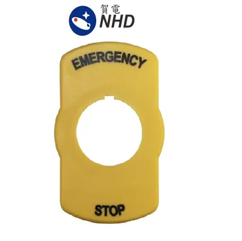 Name Plate For Emergency Stop Push Button Long Type - Buy Name Label ...