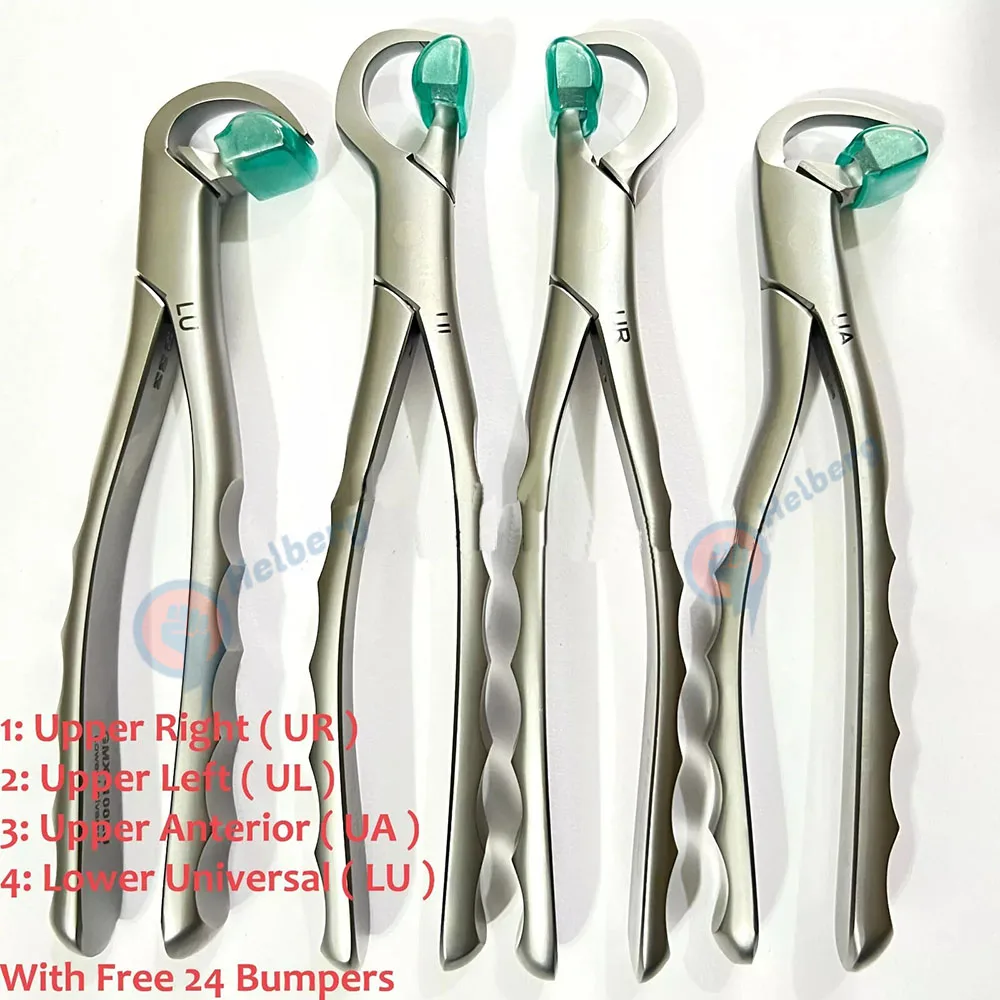 Dental Extraction Forceps Pediatric Children Pedo Series Set of 4 Pcs ...