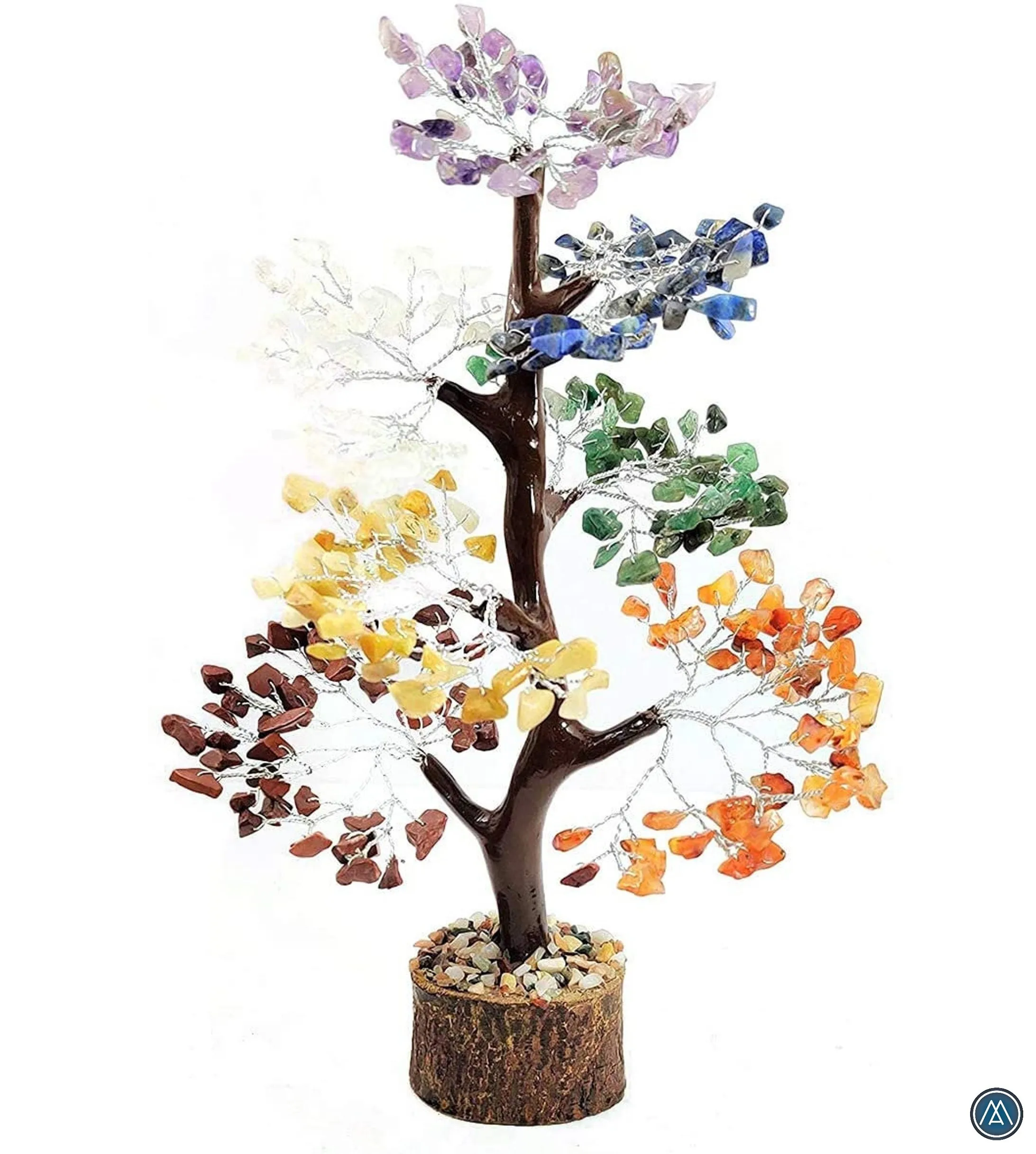 High Quality Natural Seven Chakra Gemstone 500 Chips Tree Wholesale ...