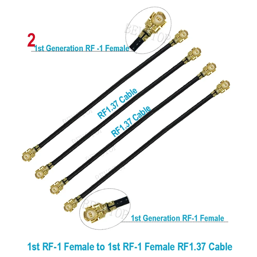 RF Cable RF-1 Female to Female Pigtail RF1.37 Coaxial Jumper 3G 4G Extension Cable for Router 3G ...