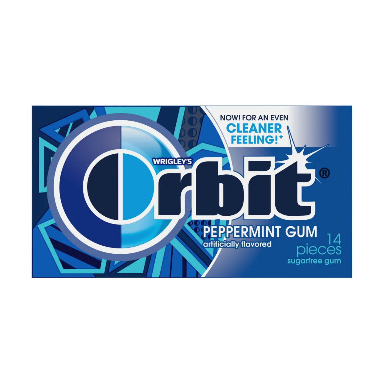 ORBIT Bubblemint Sugarfree Chewing Gum - 14 Piece Pack