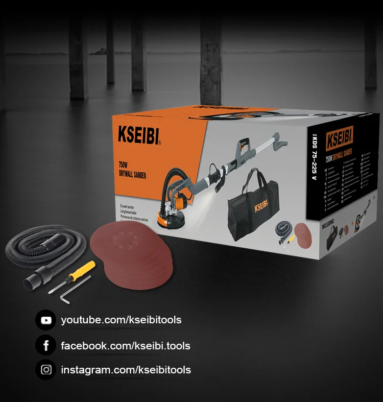 Kseibi High Quality Drywall Sander Kds 75-225 V For Drywall Sander ...