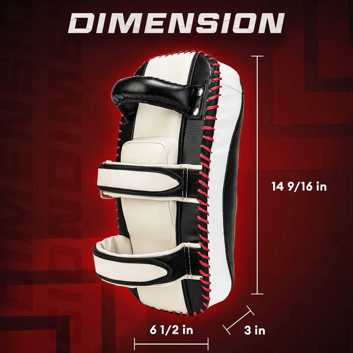 Punching Strike Foot Target Pad Kicking Shield Leather Martial Art ...