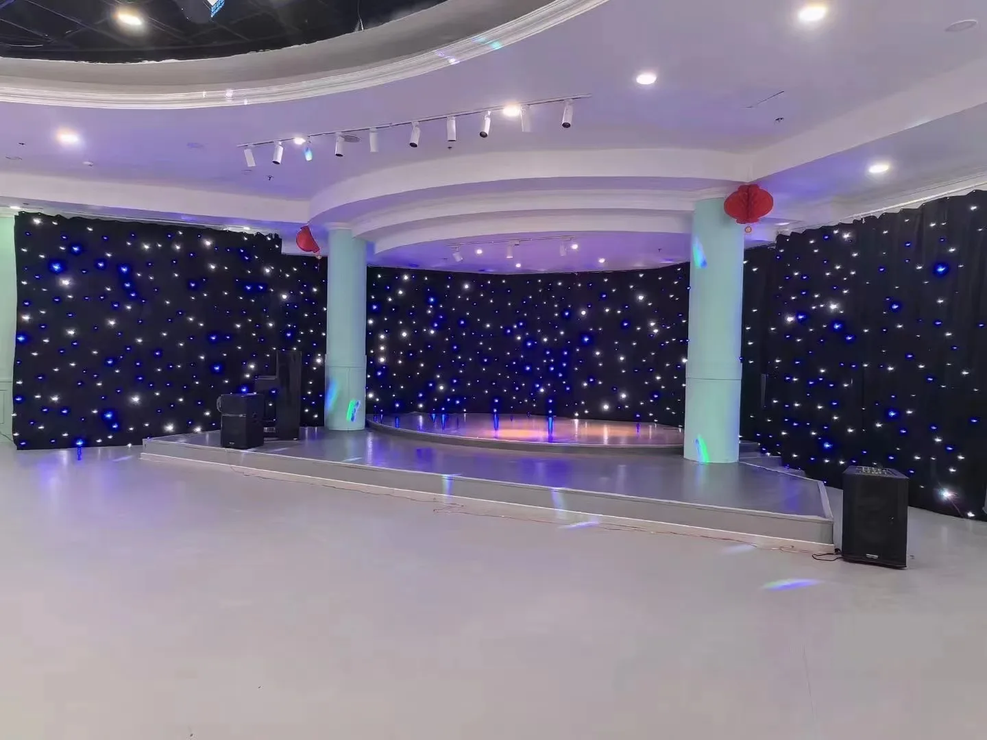 Backdrop Cloth Light Led Star Curtain Dmx Control for Wedding 10 ...