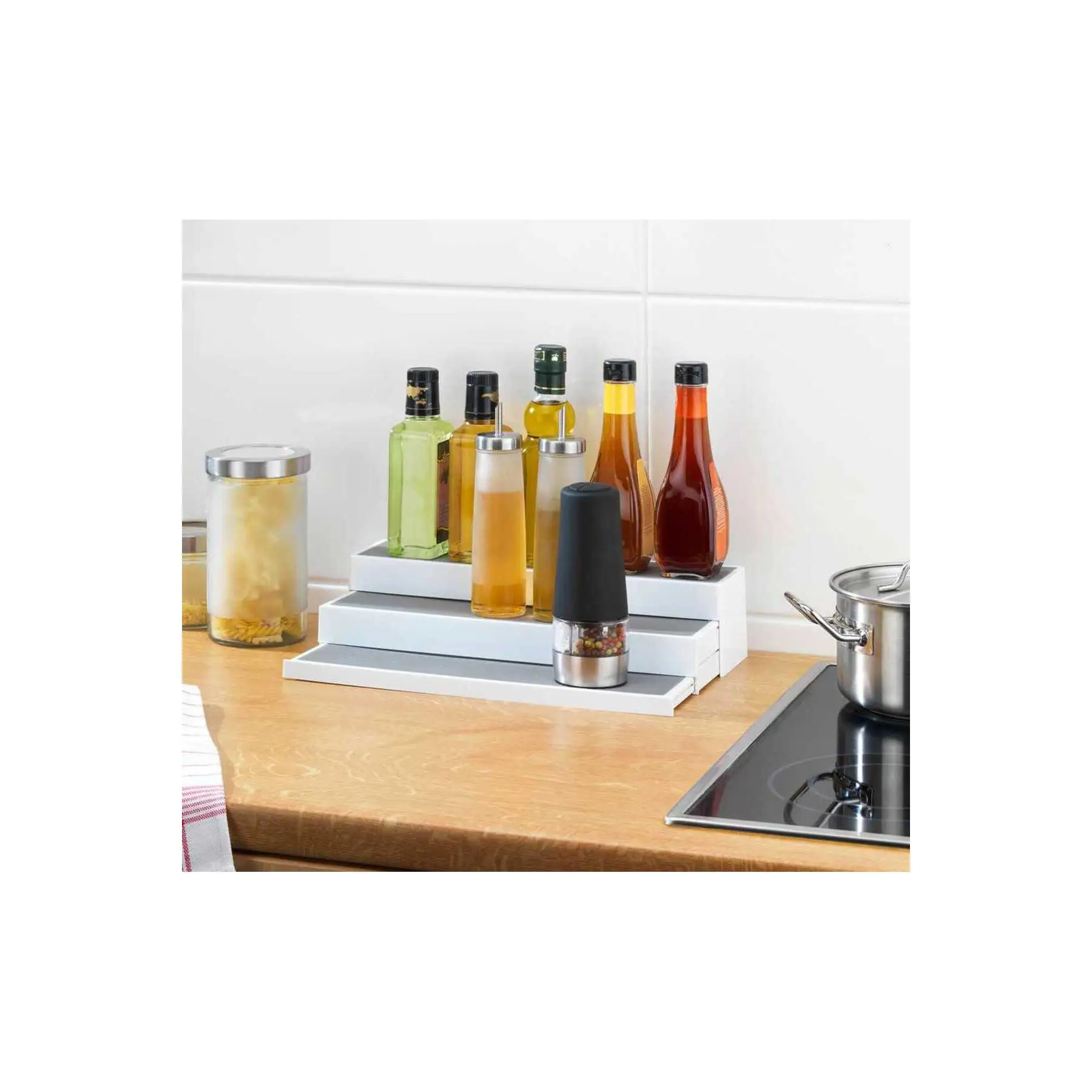 Wenko Step Kitchen Shelf Extendable Up To 3 Levels - Tm.01.ph070 - Buy ...