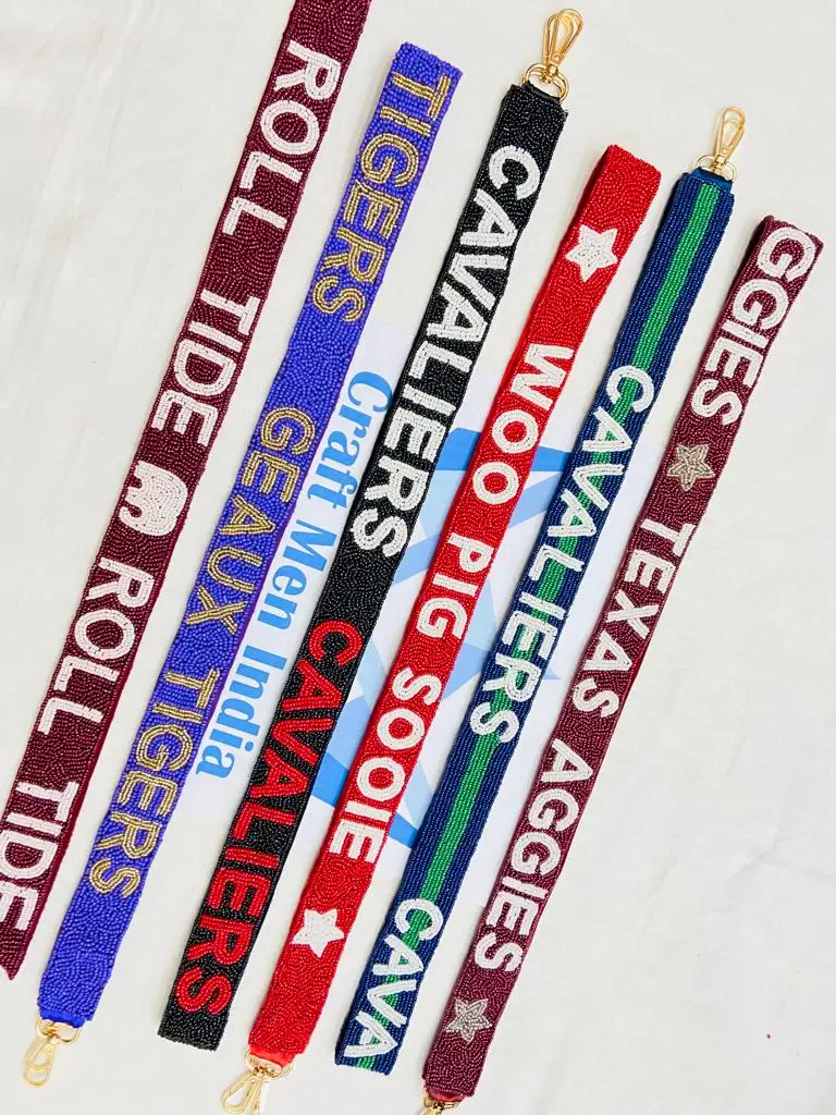 Alpha Kappa Beaded Straps Beaded Purse Strap Beaded Bag Strap0 College ...