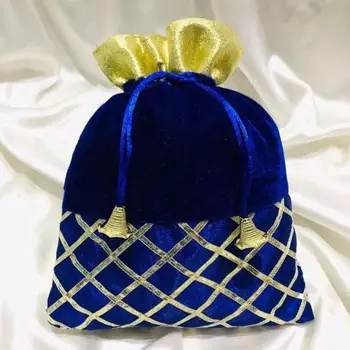 Drawstring Potli Bag 5 Different Colors Handcrafted Unique And Stylish ...