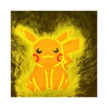 Pikachu Neon Neon Sign Custom Led Lights Neon Wall Decor For Home Bar ...