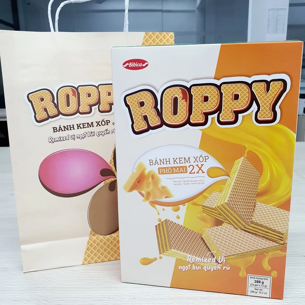 Wholesale Bibic-a Roppy Wafer Biscuit - Low Carb Cheese Flavor