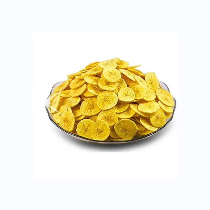 Thai Snack Crispy Banana Chips Salted Yellow Color Sweet Taste Normal ...