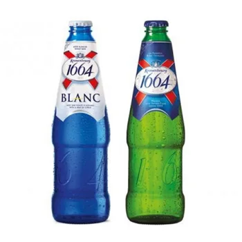 French Origin Kronenbourg 1664 Blanc Beer In Blu 25cl And 33cl Bottles ...