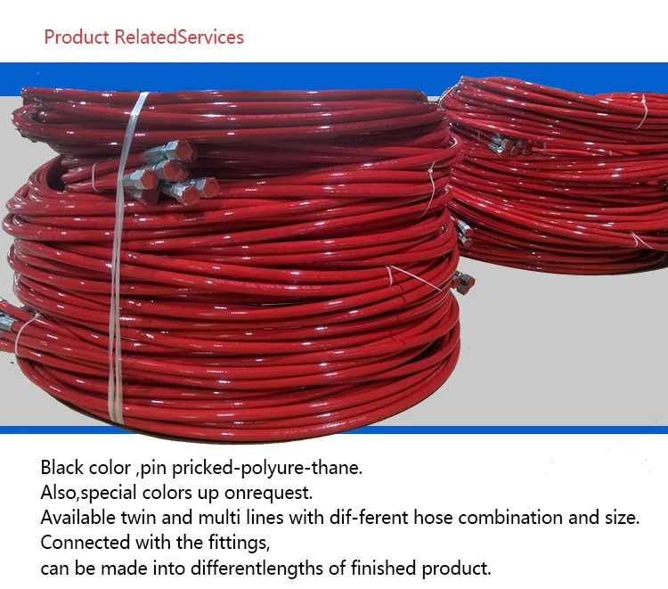 1/8" ~ 1" 5/16 Thermoplastic High Pressure Hydraulic Hose Sae100 R7/sae ...