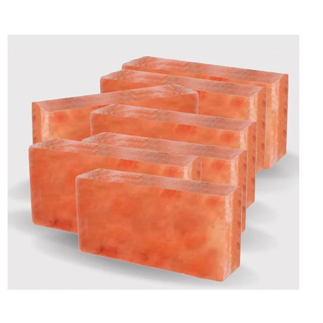 High Quality Natural Himalayan Pink Salt Bricks Rectangle Slab Services ...