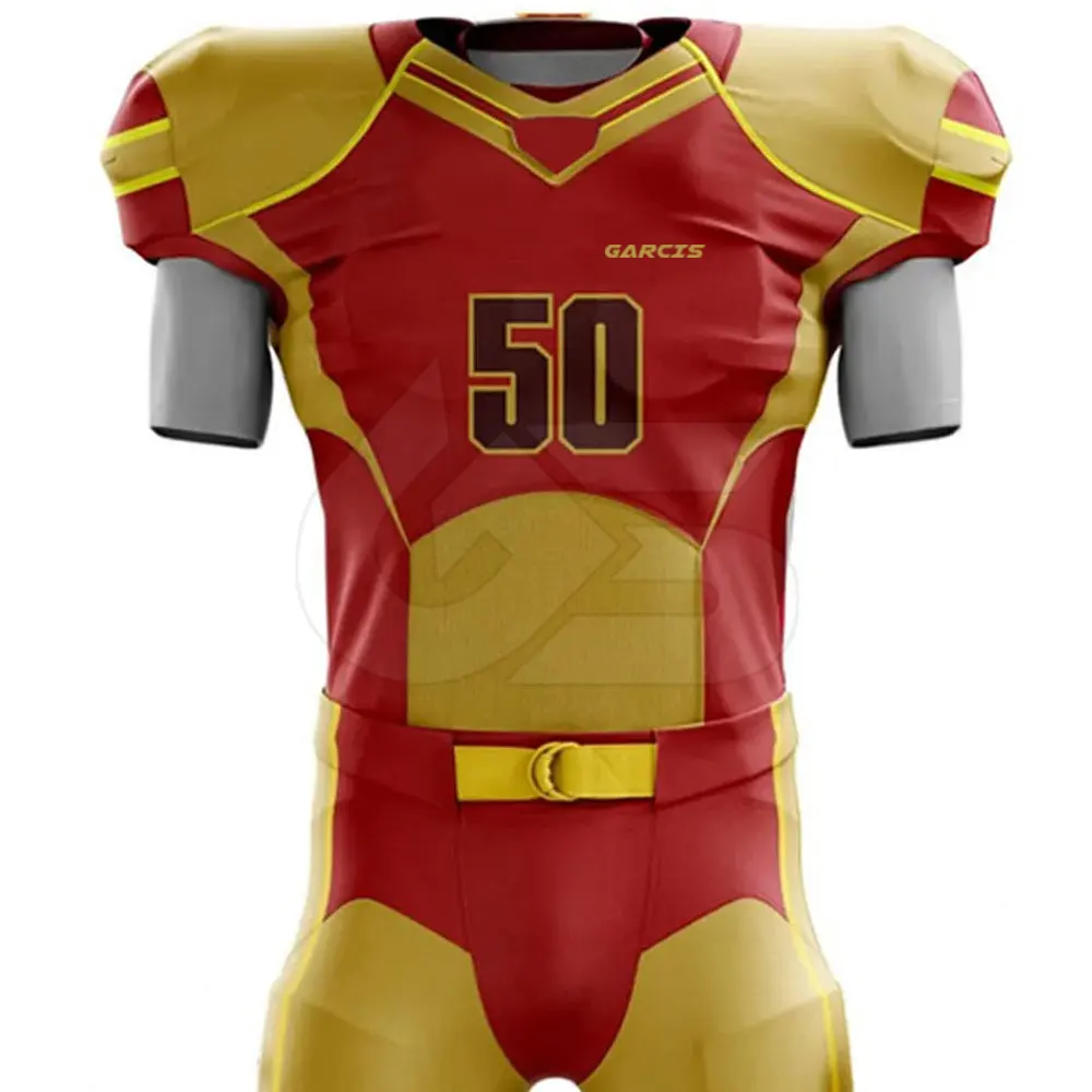 Professional Manufactured American Football Uniform Durable Anti ...