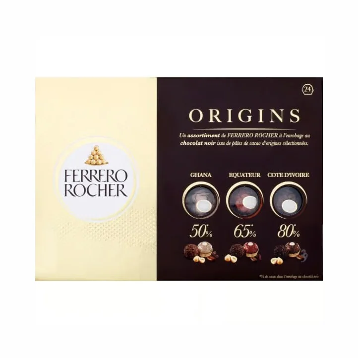 Ferrero Rocher Origins White Chocolate Bar With Hazelnuts And Cream 90g ...