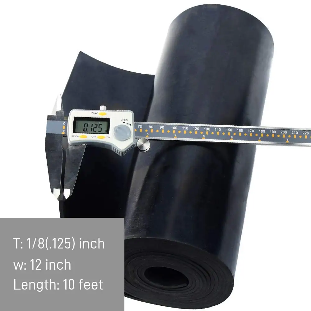 Rubber Hinge Strip Neoprene Rubber Sheet Rolls Solid Rubber Strips Use ...