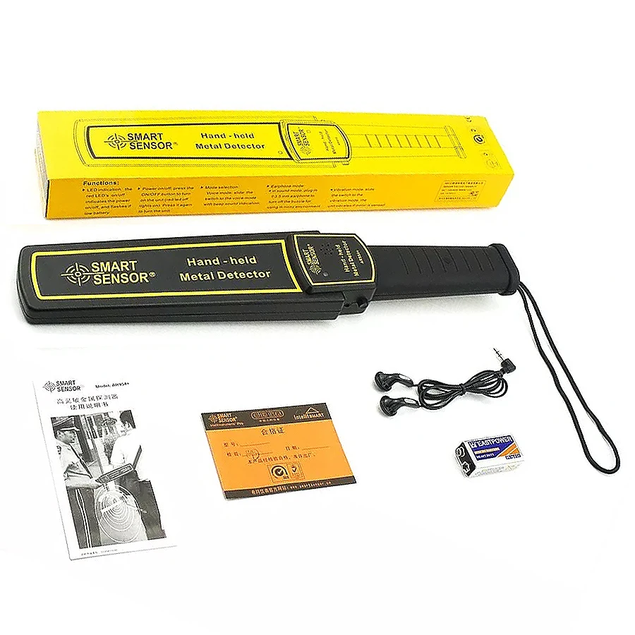 Smart Sensor Ar954 - Handheld Security Scanner Gold High Sensitivity ...