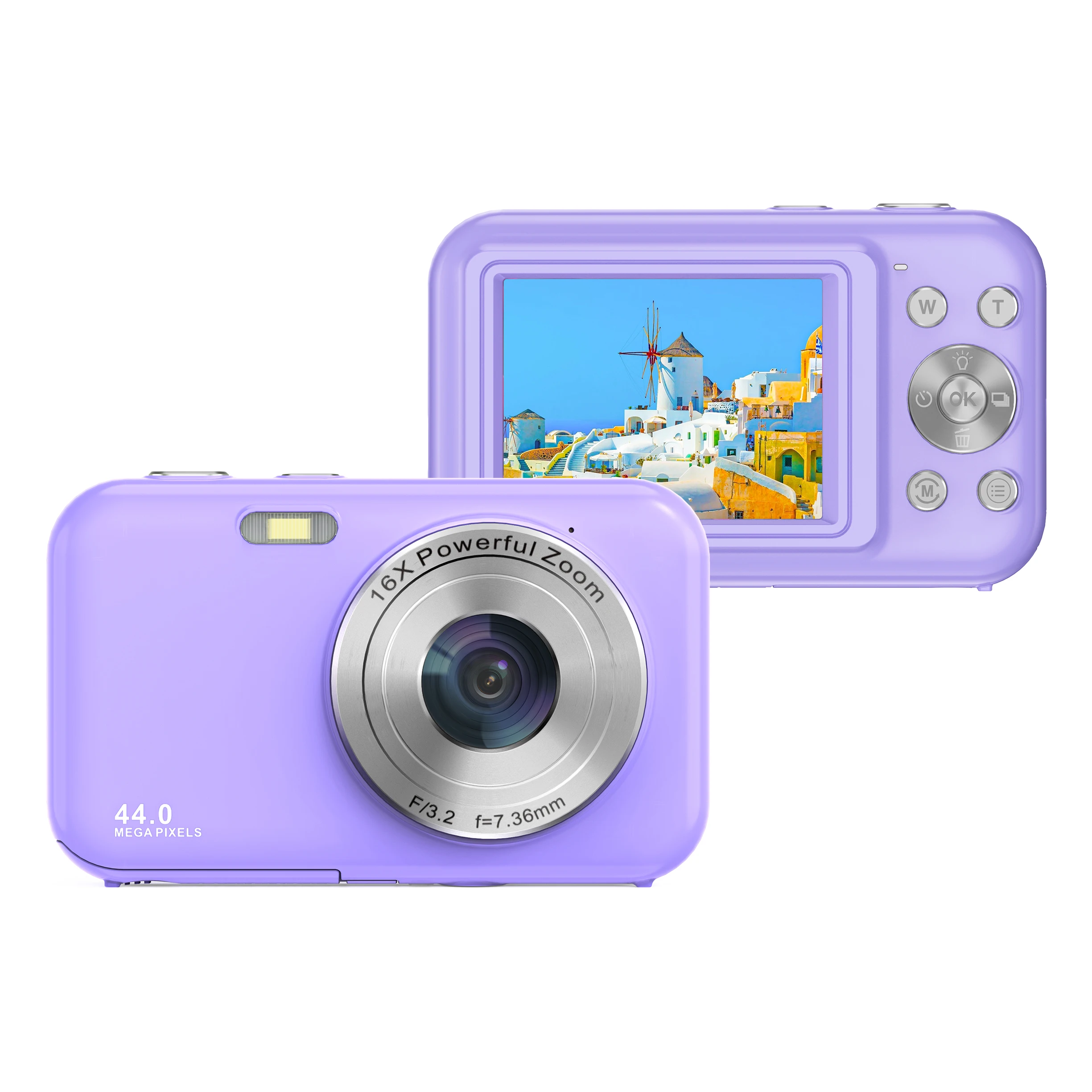 16x Digital Zoom Fhd 1080p Portable Small Camera Compact Point And ...