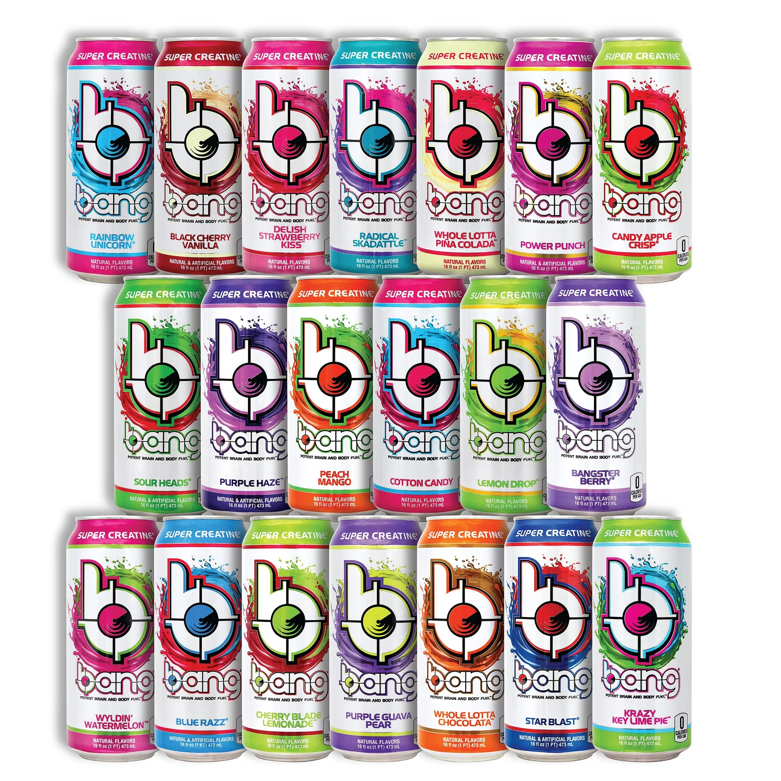 Bang Energy Drink - Cotton Candy Flavor Energy Drinks - Buy Buy Bang ...