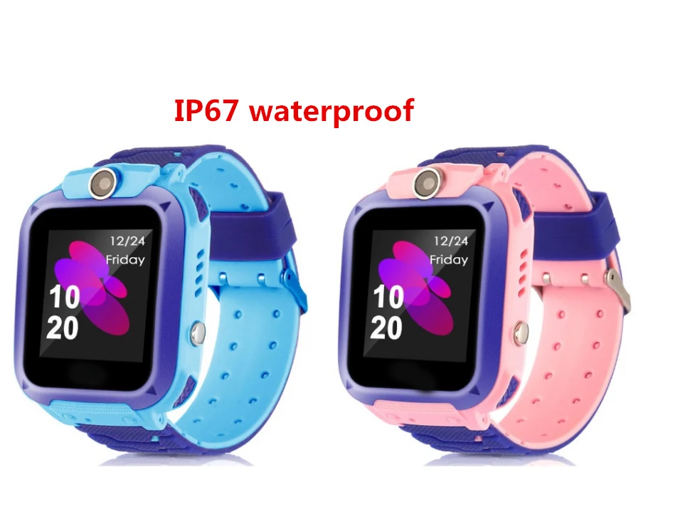 Q12 Kids Smart Watch With Sim Card Ip67 Waterproof Sos Camera ...