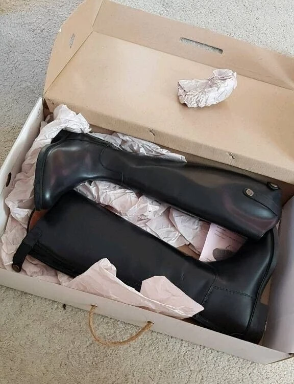 Whole Set Safety Harness Horse Riding Boots Waterproof Leather Oem ...