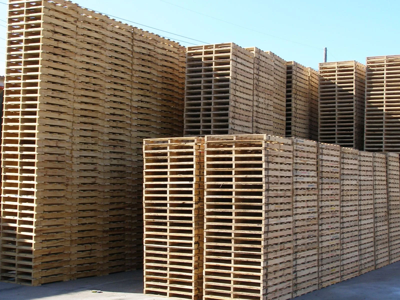 Euro Standard High Quality Warehouse Pallets for US-UK